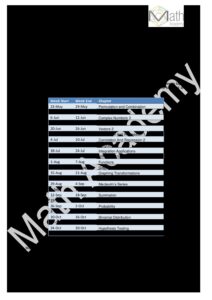 2022-JC2-Revision-Schedule | Math Academy Tuition Centre